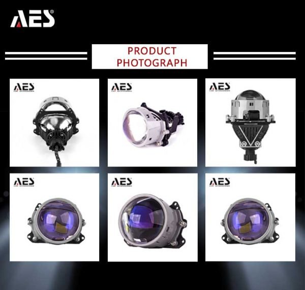 BILED AES TURBO GEN2 PREMIUM CLASS 3" BLUE GLASS - SETIA UTAMA BULLAES