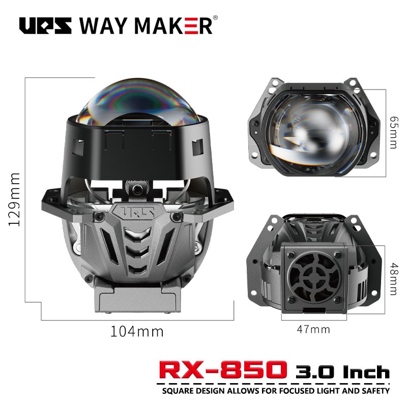 BI-LASER BILED PROJECTOR UPS WAY MAKER 3 INCH RX850 - SETIA UTAMA BULLAES